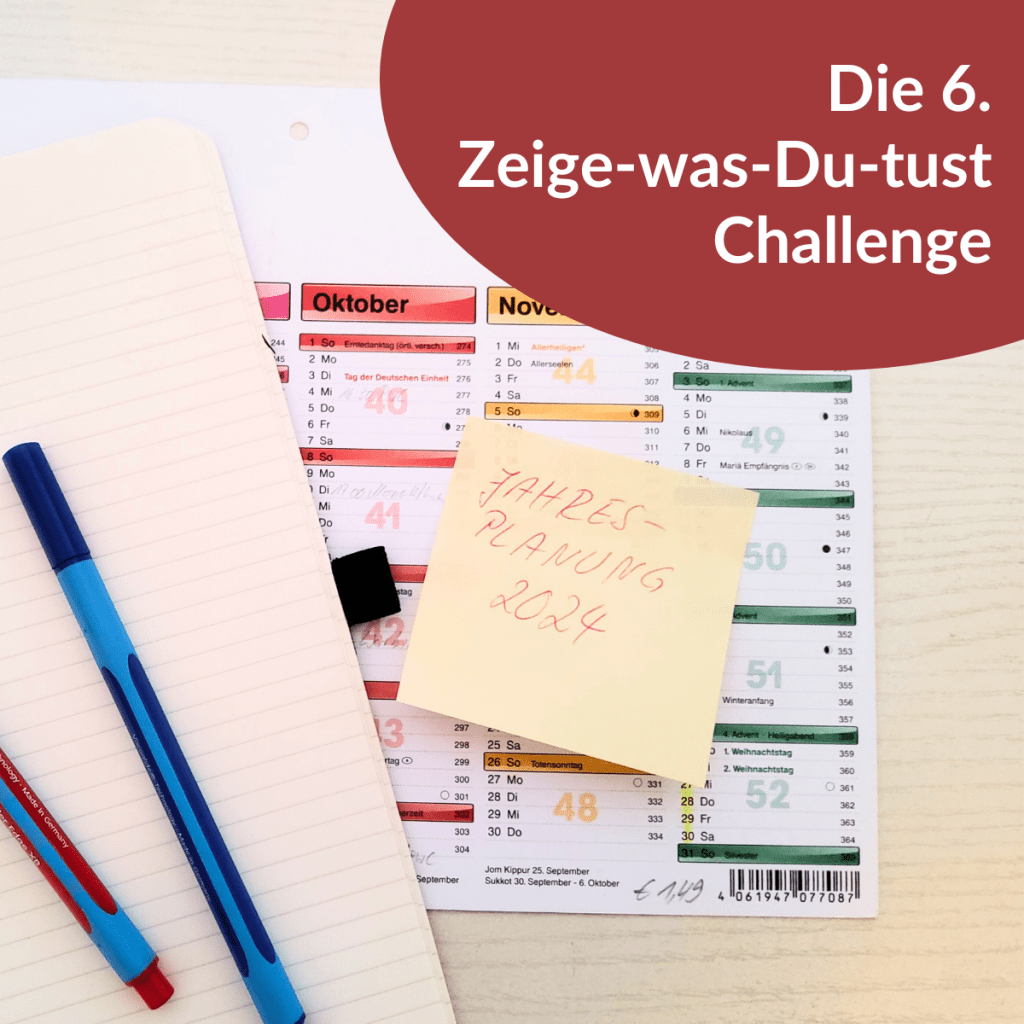 Die Zeige was Du tust-Challenge: Anderes Marketing mit Erfolg