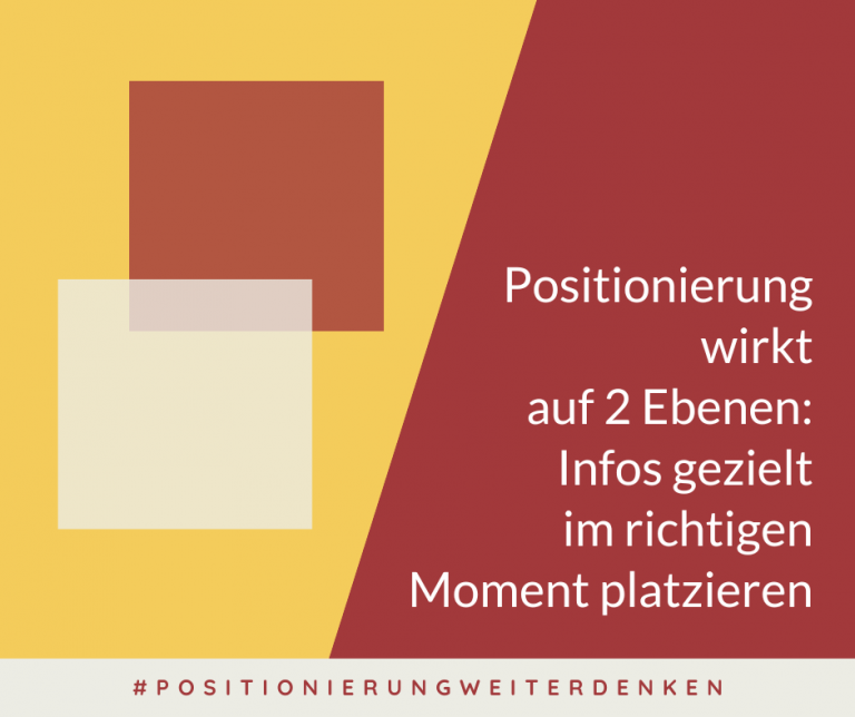 Deine Umsatzbringer-Positionierung - Angebote und Ressourcen
